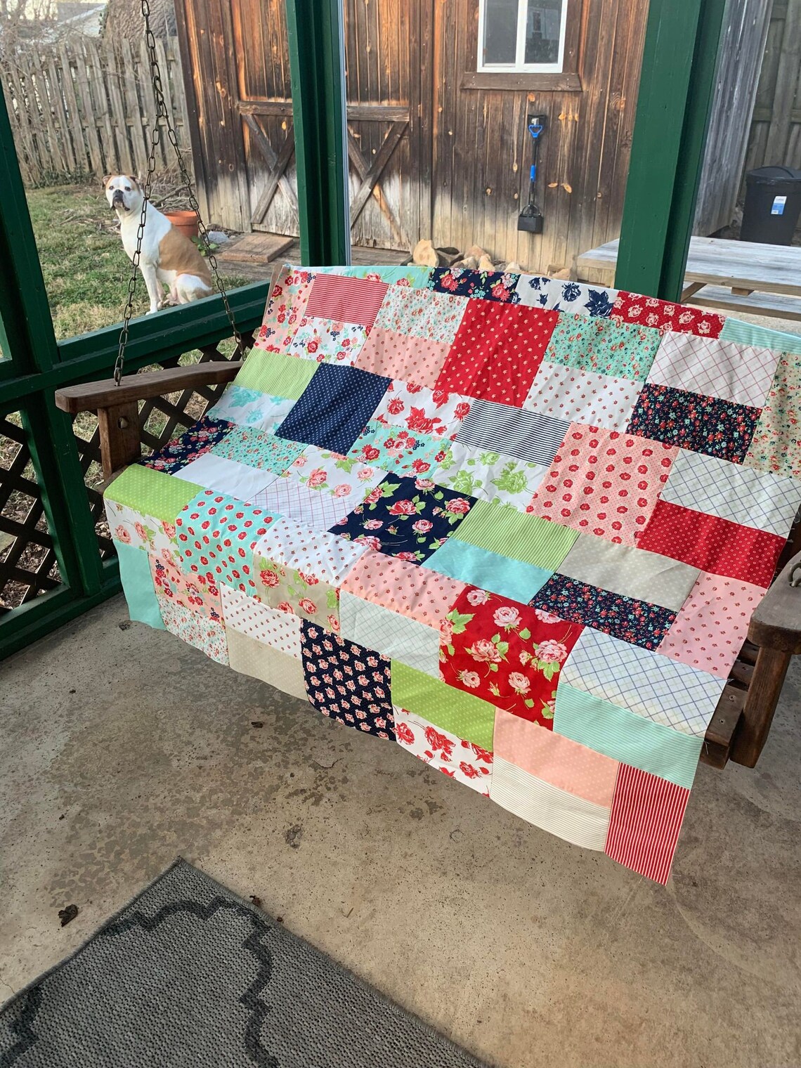 PDF Lap Quilt Pattern ... Quick and Easy ... Layer Cake Friendly ...'NO ...