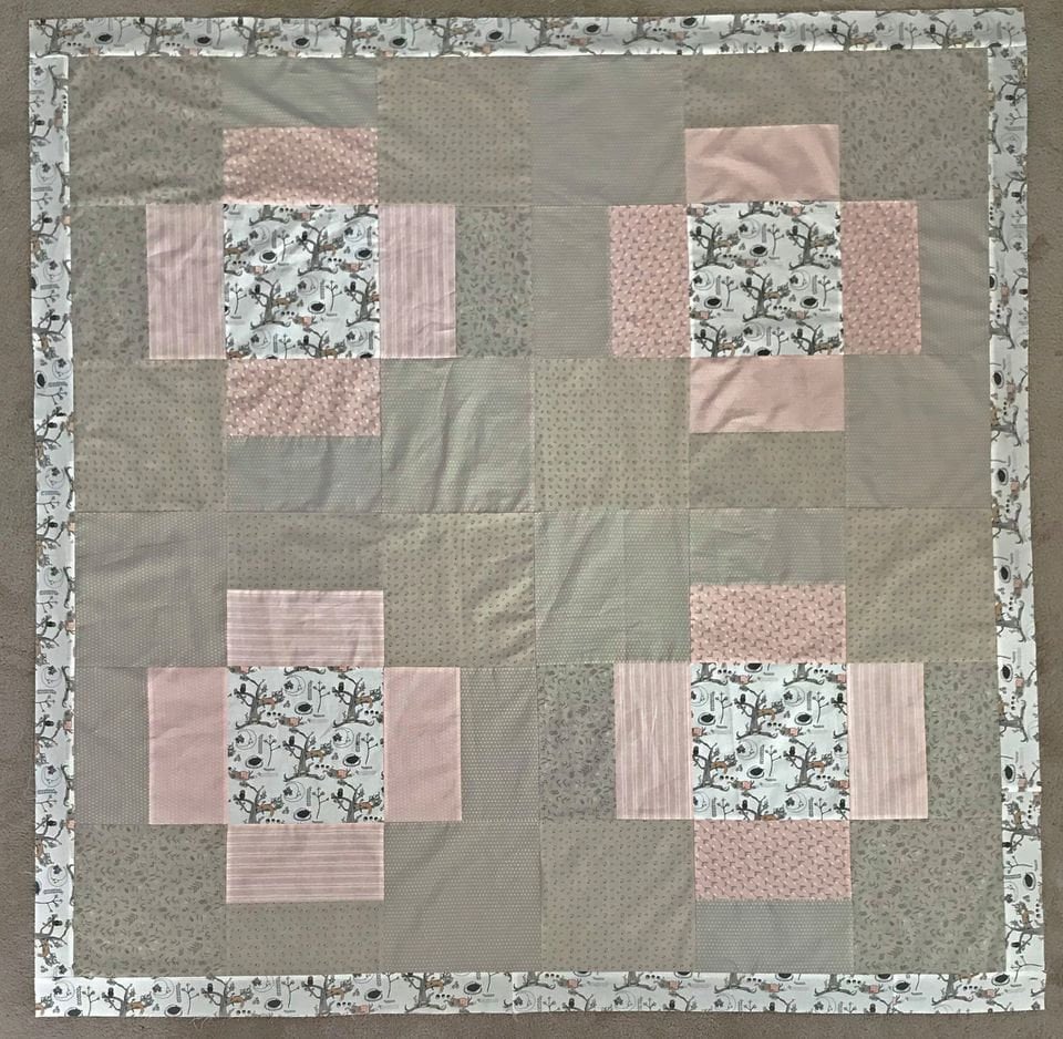 PDF Lap Quilt Pattern ... Quick and Easy ... Layer Cake Friendly ...'NO ...