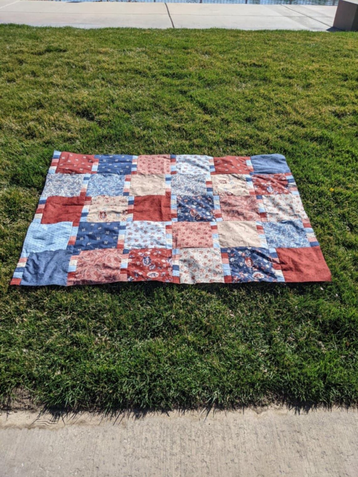 PDF Lap Quilt Pattern ... Quick and Easy ... Layer Cake Friendly ...'NO ...