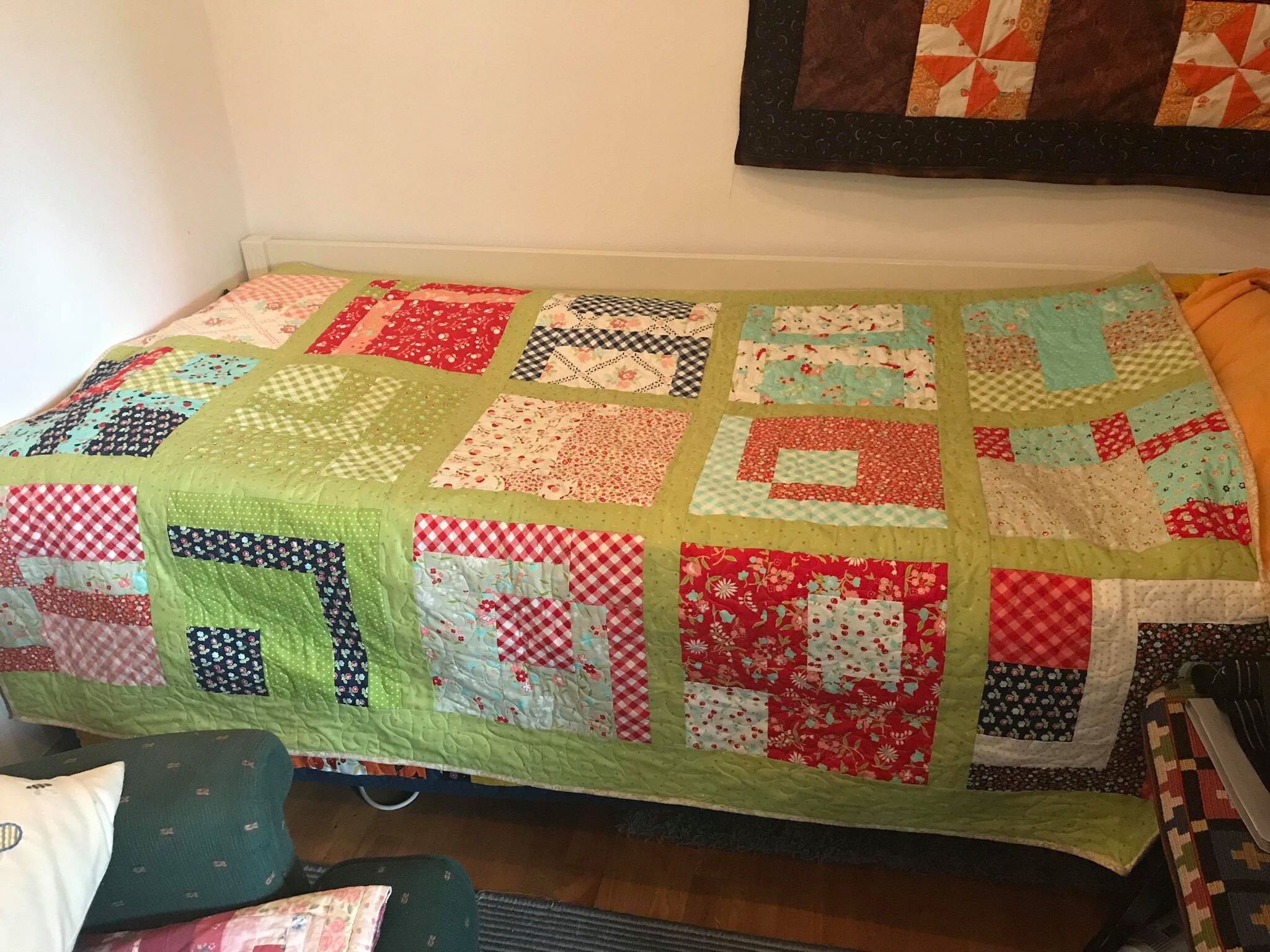 15 PDF Lap Quilt Block Patterns ... Quick and Easy ... Jelly Roll ...