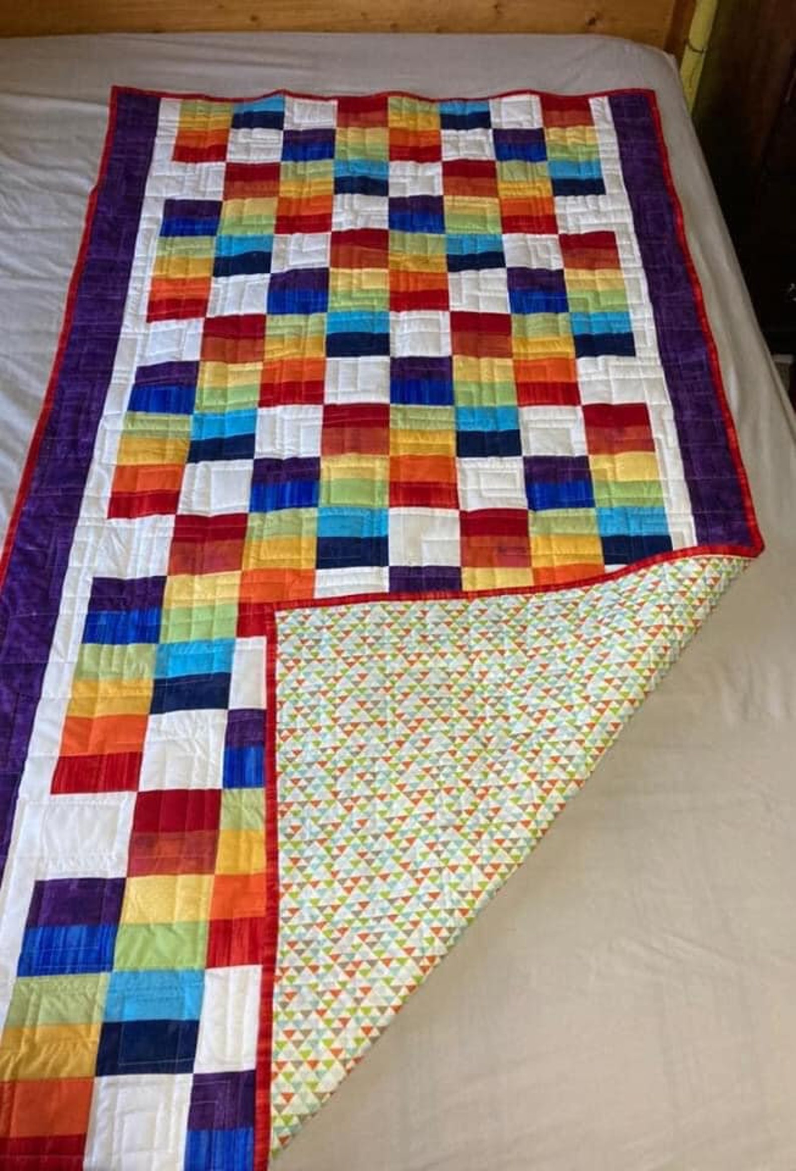 PDF Baby / Cot Quilt Pattern ... Quick and Easy ... Jelly Roll & Charm ...
