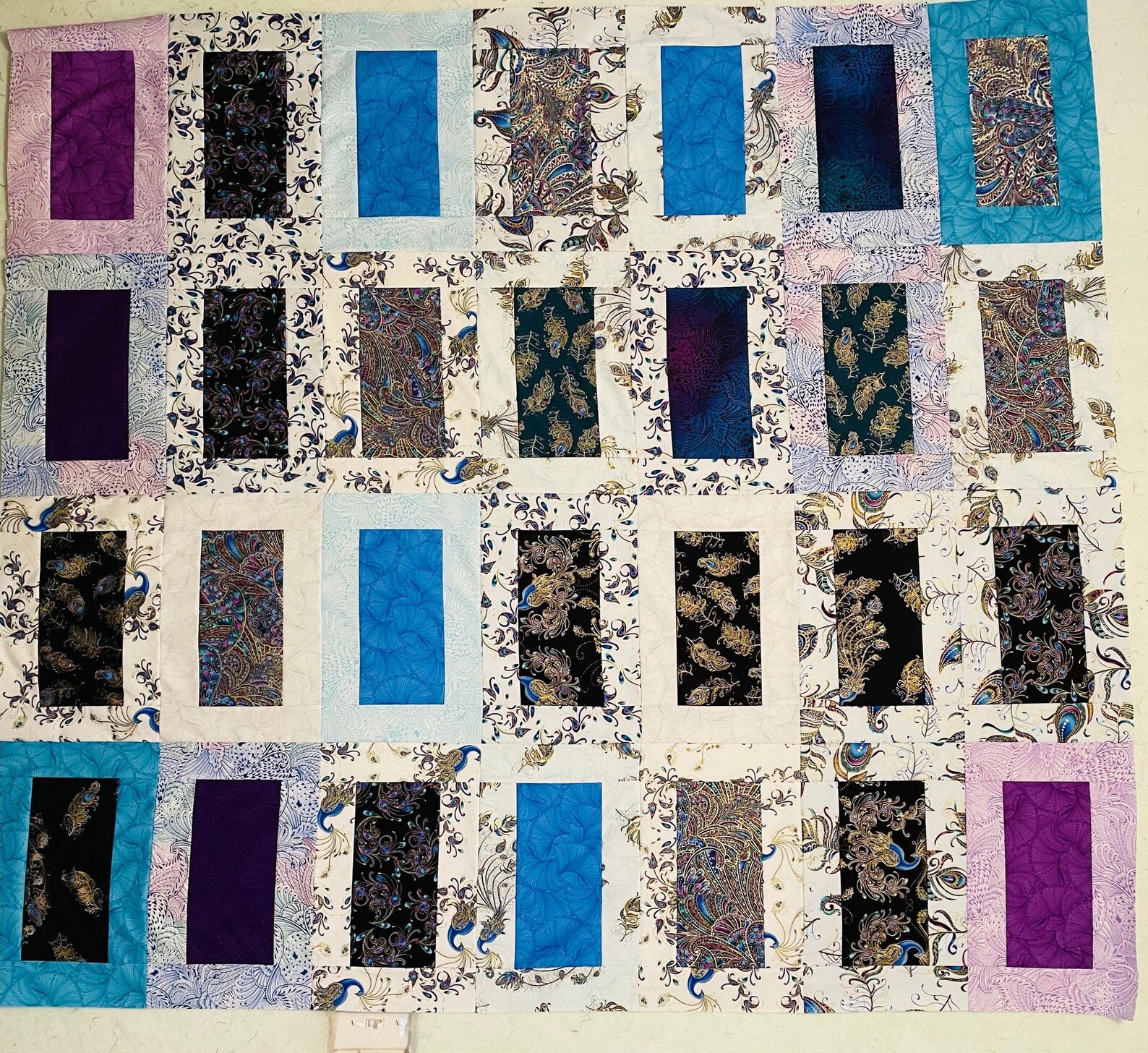 PDF Lap Quilt Pattern ... Quick and Easy ... Layer Cake Friendly ...'NO ...