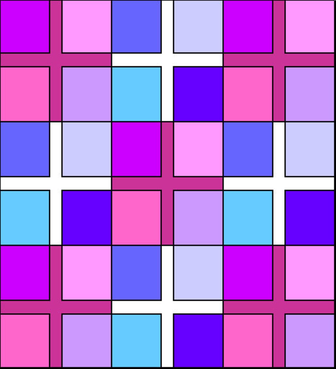 PDF Baby / Cot Quilt Pattern ... Quick and Easy ... Charm Pack & Jelly ...