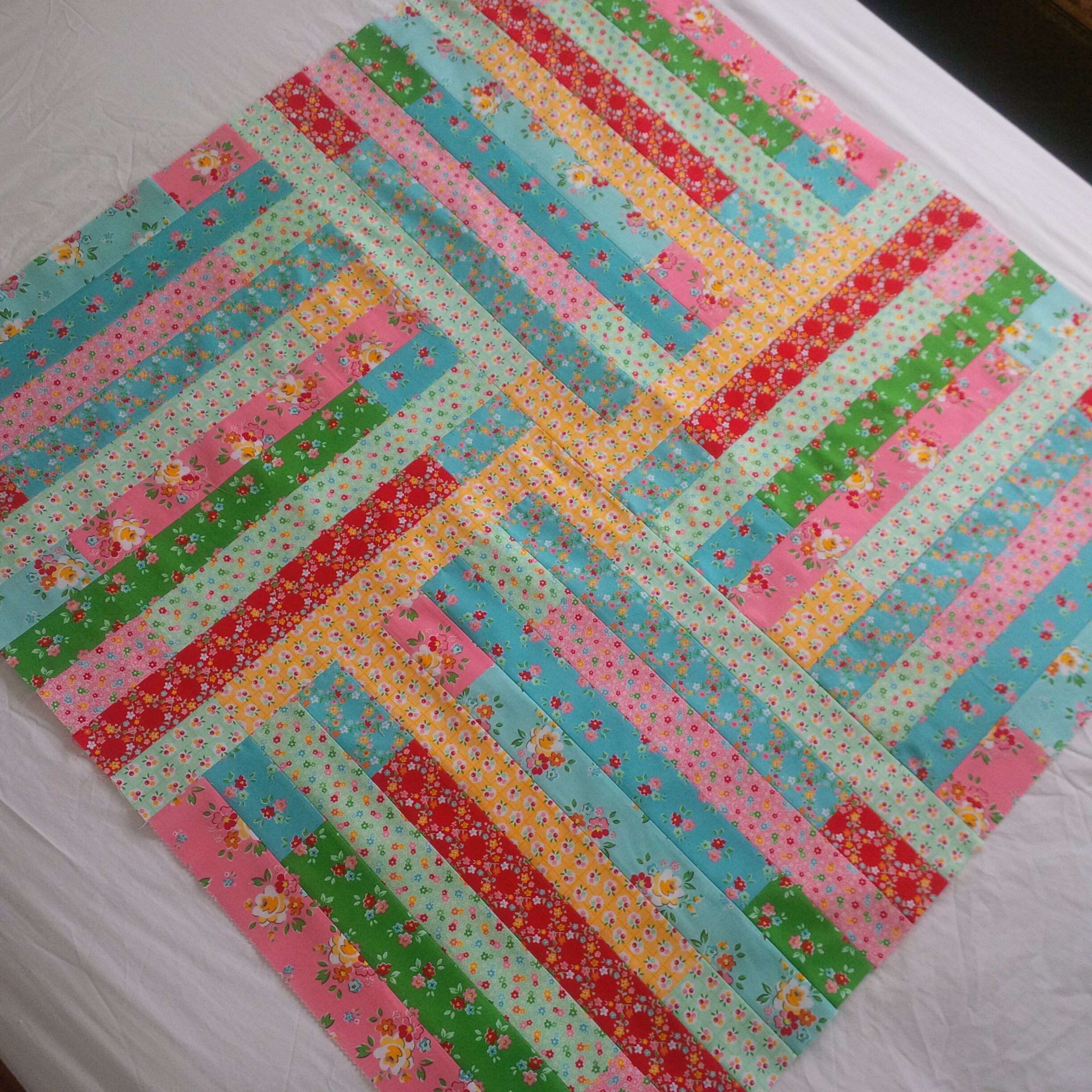 PDF Baby / Cot / Crib Quilt Pattern....quick and Easy...jelly Roll ...