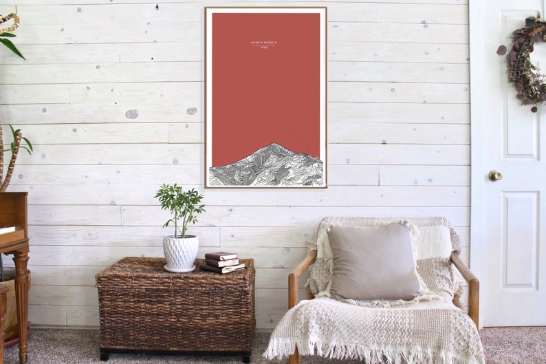 Mount Shavano Downloadable Poster - Etsy Hong Kong