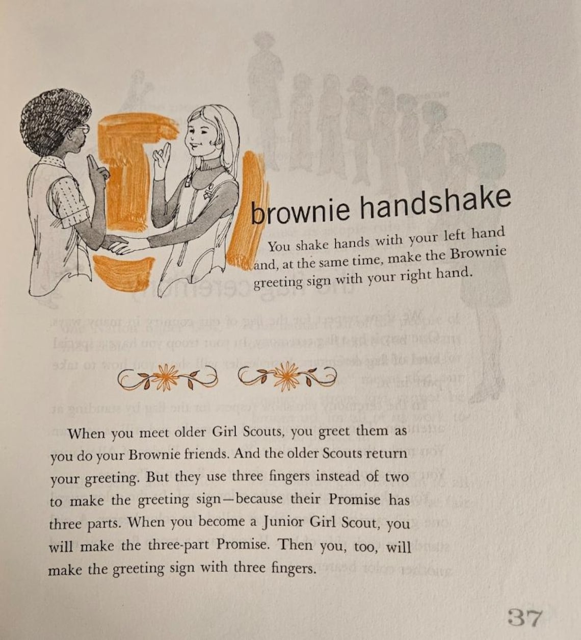 Brownie Girl Scout Handbook Girl Scout Brownie Handbook 1970 Girl Scout ...