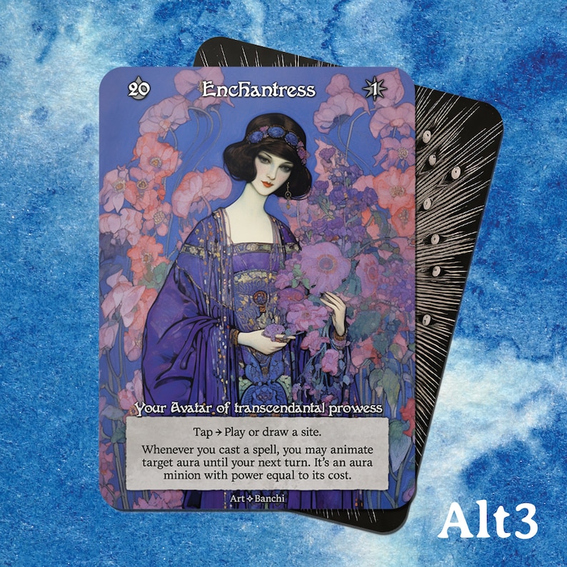 Enchantress — Sorcery: Contested Realm TCG Proxy - Etsy