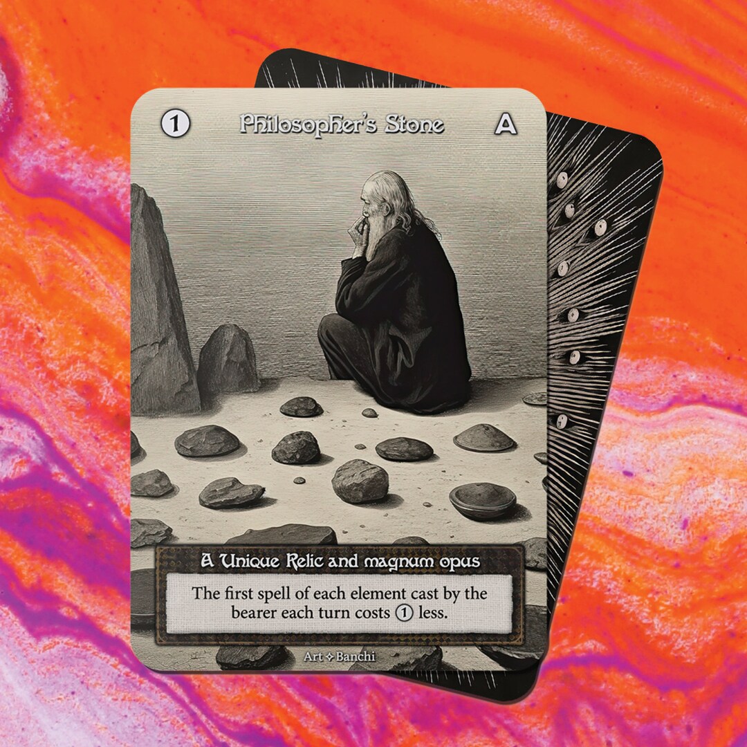 Philosopher's Stone Sorcery: Contested Realm TCG Proxy - Etsy