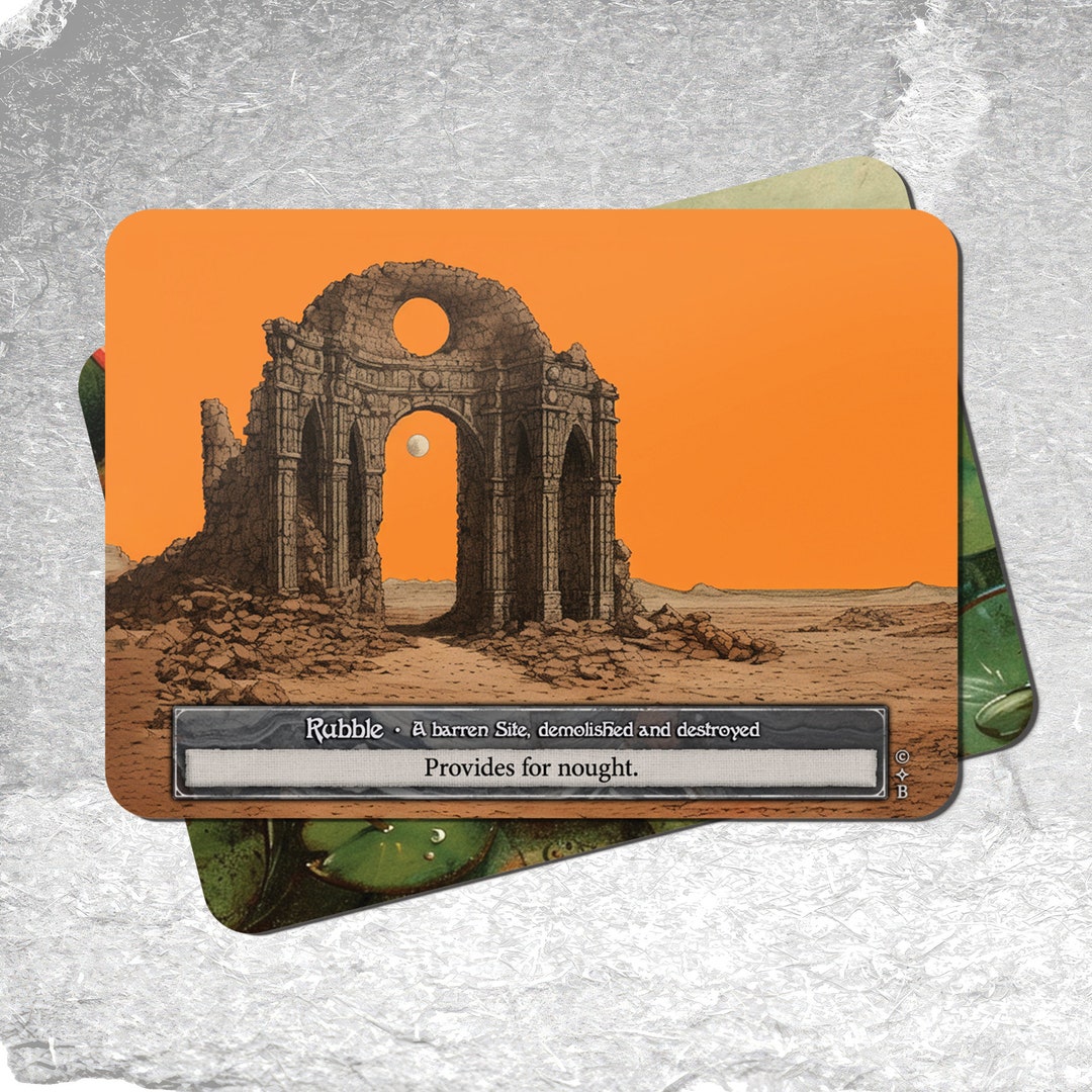 Rubble Token Sorcery: Contested Realm TCG Proxy - Etsy