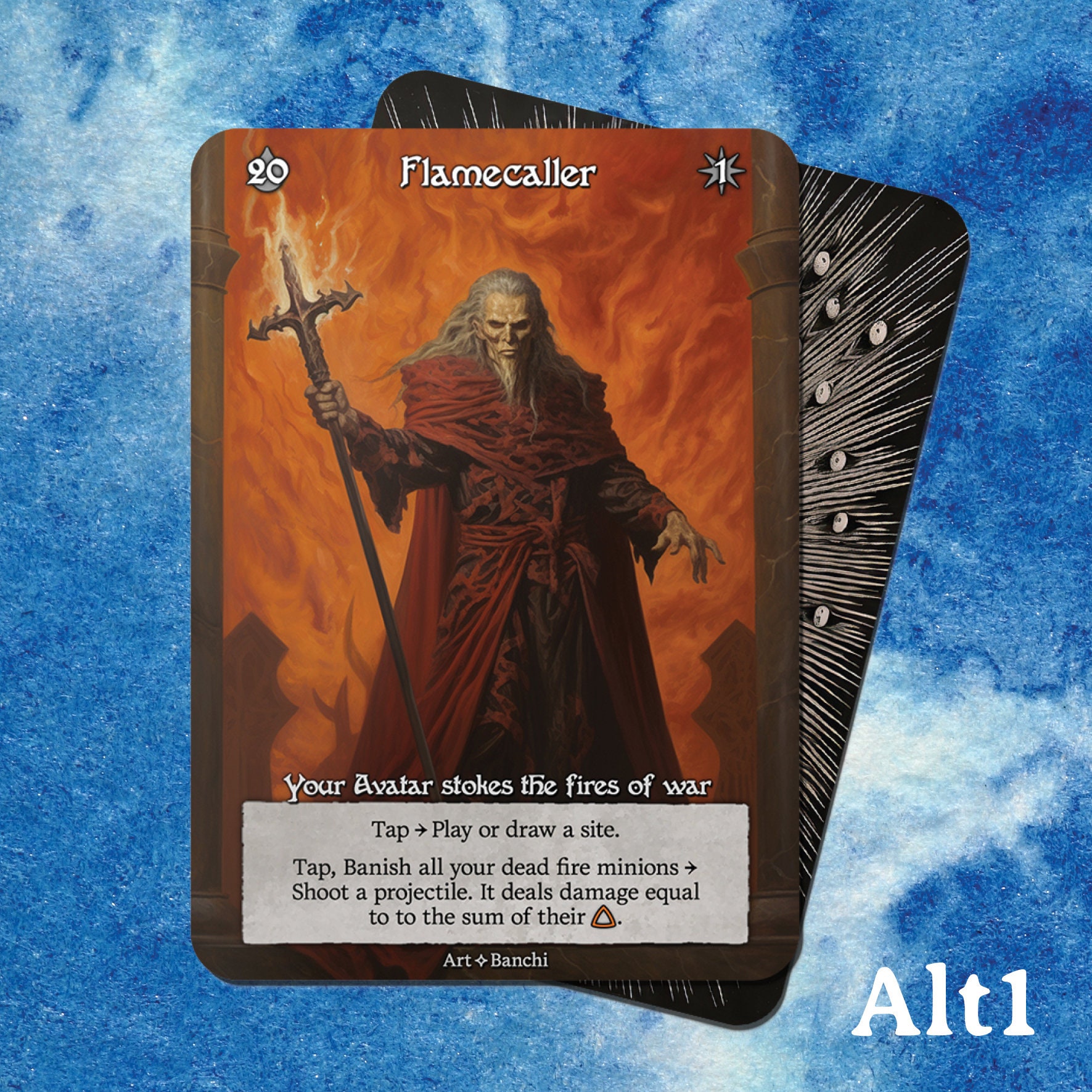 Flamecaller — Sorcery: Contested Realm TCG Proxy - Etsy
