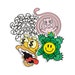 Yuck Fou Stickers set of 3 - Etsy