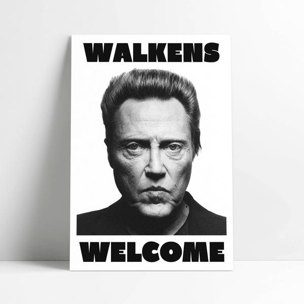 Christopher Walken - Etsy