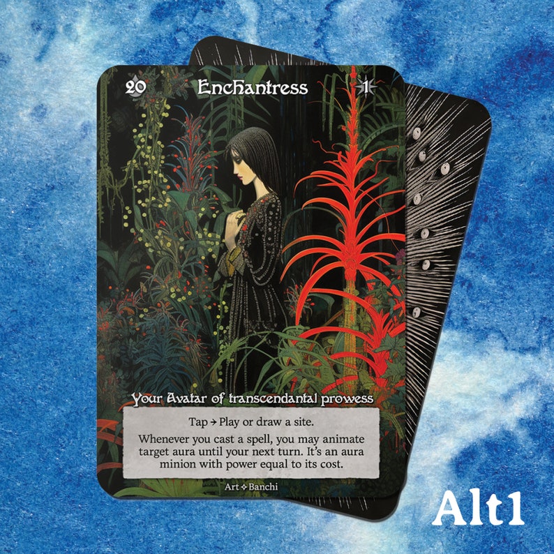 Enchantress — Sorcery: Contested Realm TCG Proxy - Etsy
