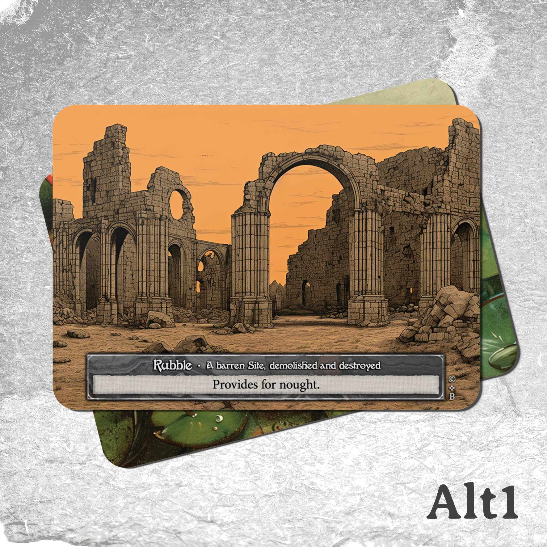 Rubble Token Sorcery: Contested Realm TCG Proxy - Etsy Canada