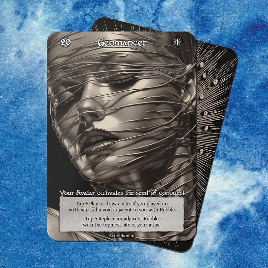 Geomancer Sorcery: Contested Realm TCG Proxy - Etsy