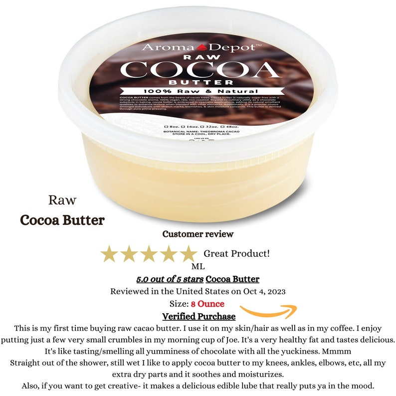 Raw Shea, Cocoa & Mango Butter Trio, Natural Body Butter Gift - Etsy
