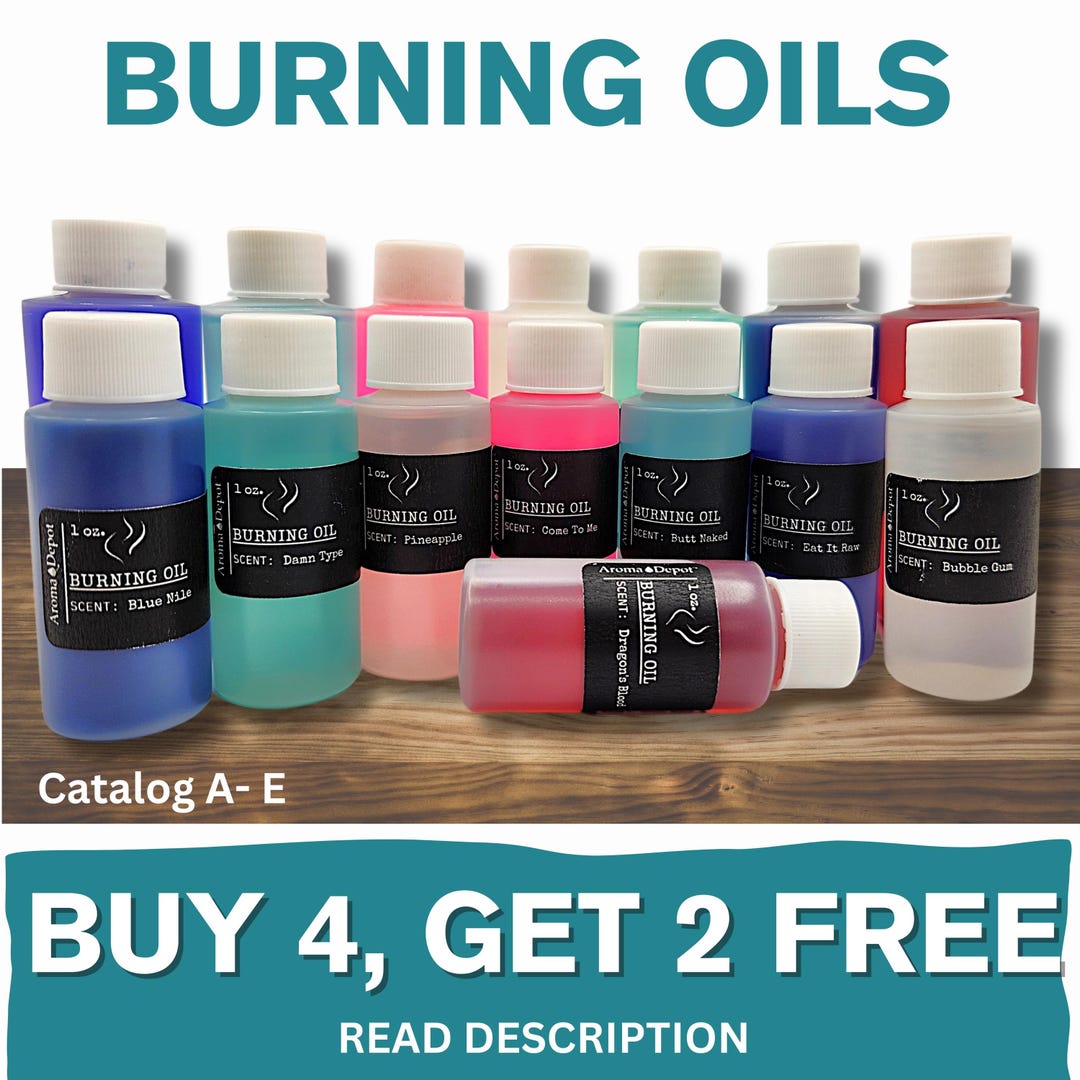 Burning Oil Premium Fragrance Quality Oil for Car Air Diffusers ...