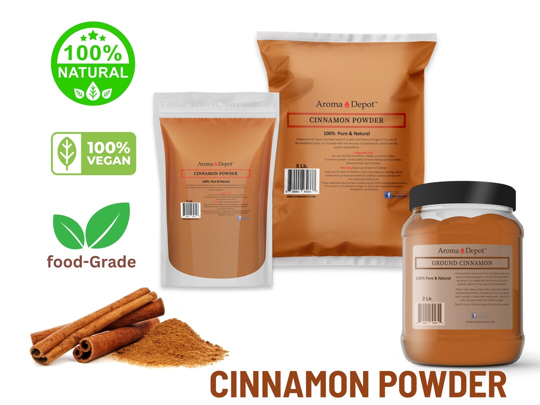 Cinnamon Powder Ground Cassia 100% Pure Cinnamomum Canela Lot Indonesia ...