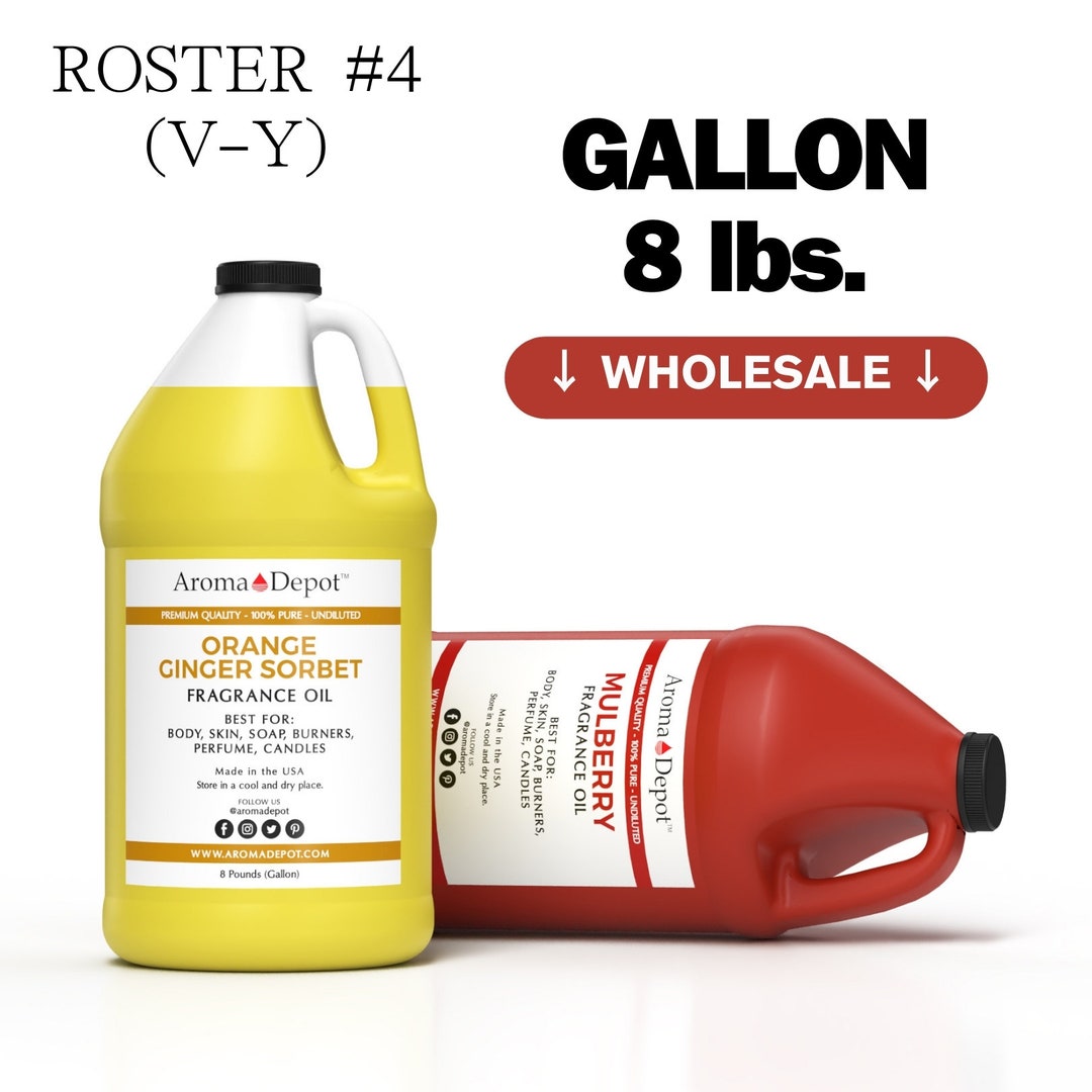 Gallon 8 Lbs Fragrance Oils for Candle, Soap, Diffuser, and Perfume ...