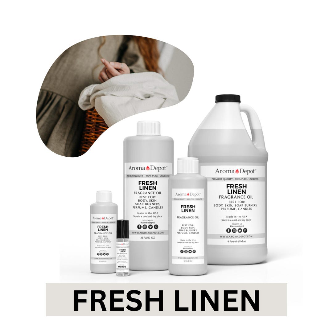 Fresh Linen Type Fragrance Oil for Body, Soap, Candle, and Diffuser - Etsy