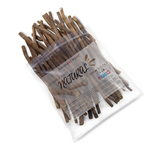 NATURAL Chew Sticks Licorice Root Miswak Stick 100% Pure & Unflavored ...