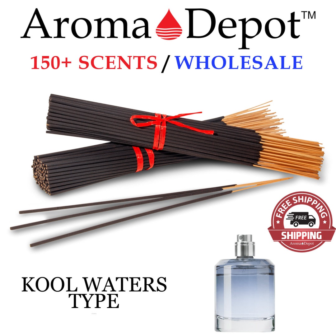 Chilled Water Incense Sticks 11 Handmade, Hand Dipped Natural Variety ...