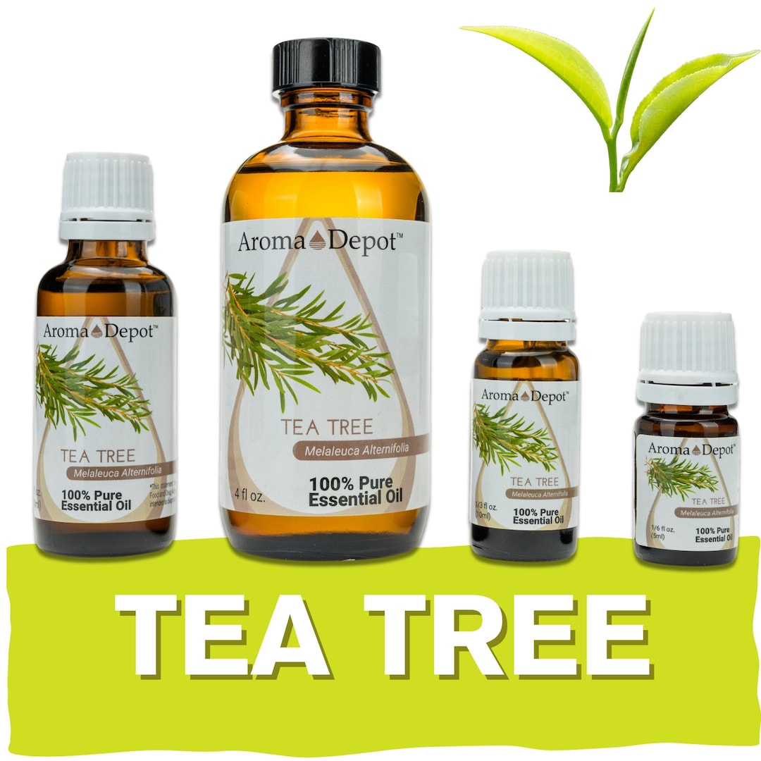 Tea Tree Essential Oil 100% Pure Natural Therapeutic Grade, Melaleuca ...