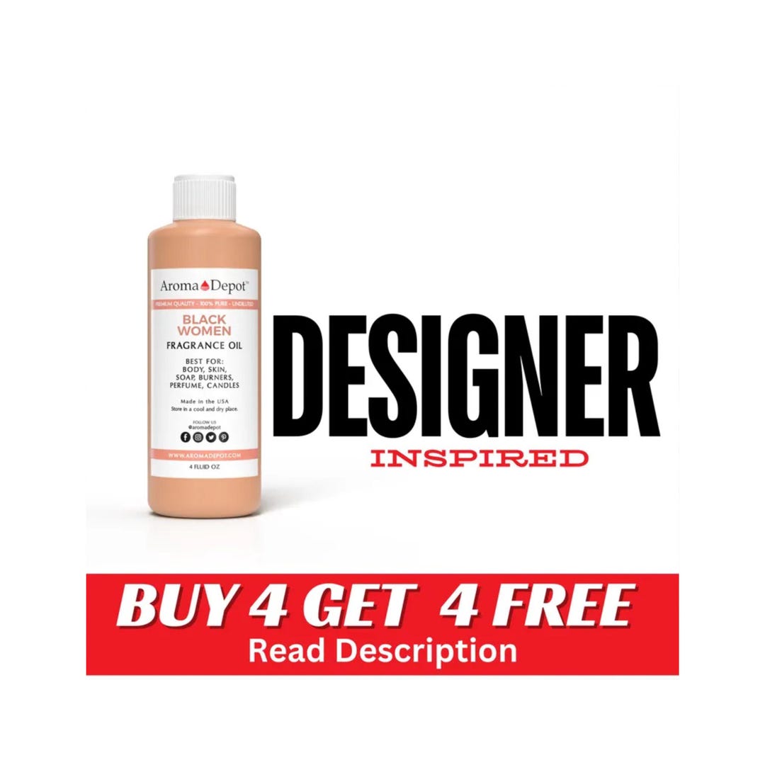 Fragrance Oil 4 Oz Designer Inspiration Scented Oils for Body, Soap ...