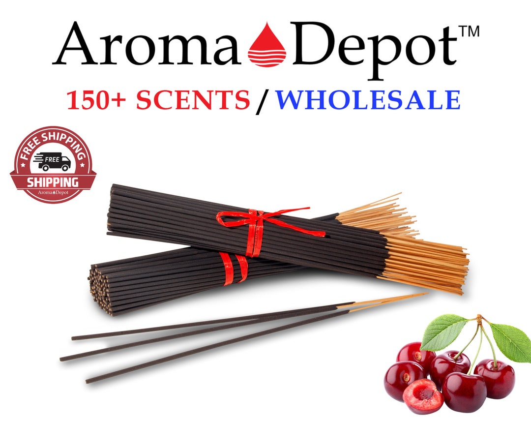 CHERRY Incense Sticks 11 Handmade Hand Dipped Natural - Etsy