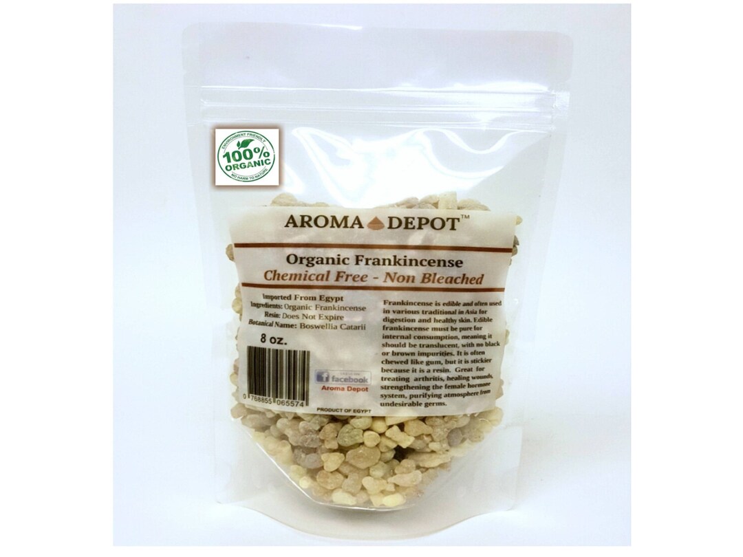 Frankincense Resin Natural Organic 100% Pure Aromatic Gum Olibanum ...