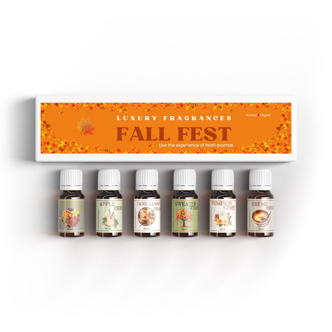 Fall Fest Fragrance Oil Set – Autumn Scents, Candle & Soap Making - Etsy