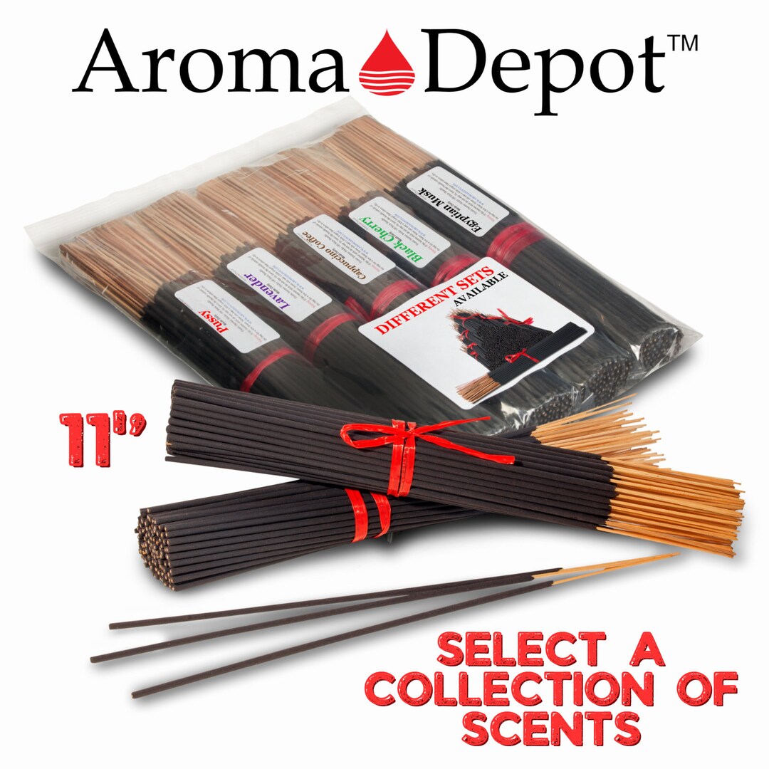 11'' Incense Sticks Variety Pack 5 Bundles. Made in the USA. Loose ...