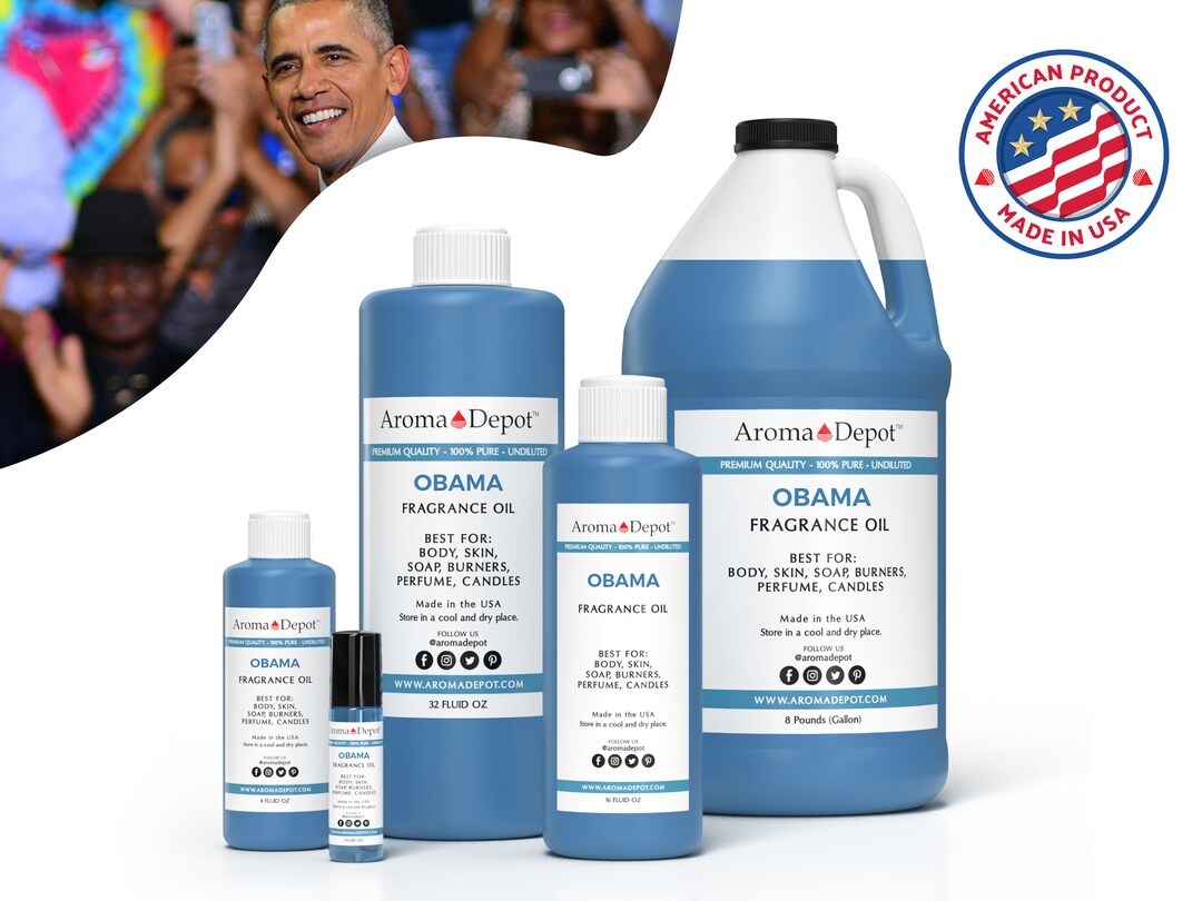 Obama Fragrance Oil for Birthday Soap Making Supplies, Body, Candle ...