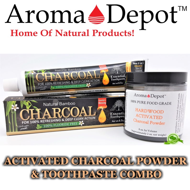 Activated Charcoal Powder 100% Pure Natural FOOD GRADE | Etsy