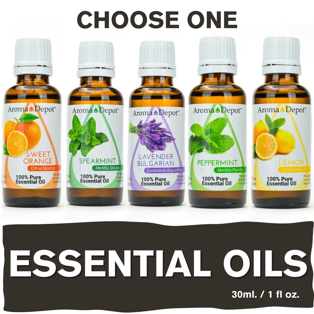 Essential Oil 30 Ml. 100% Pure Natural Therapeutic Grade, Aromatherapy ...