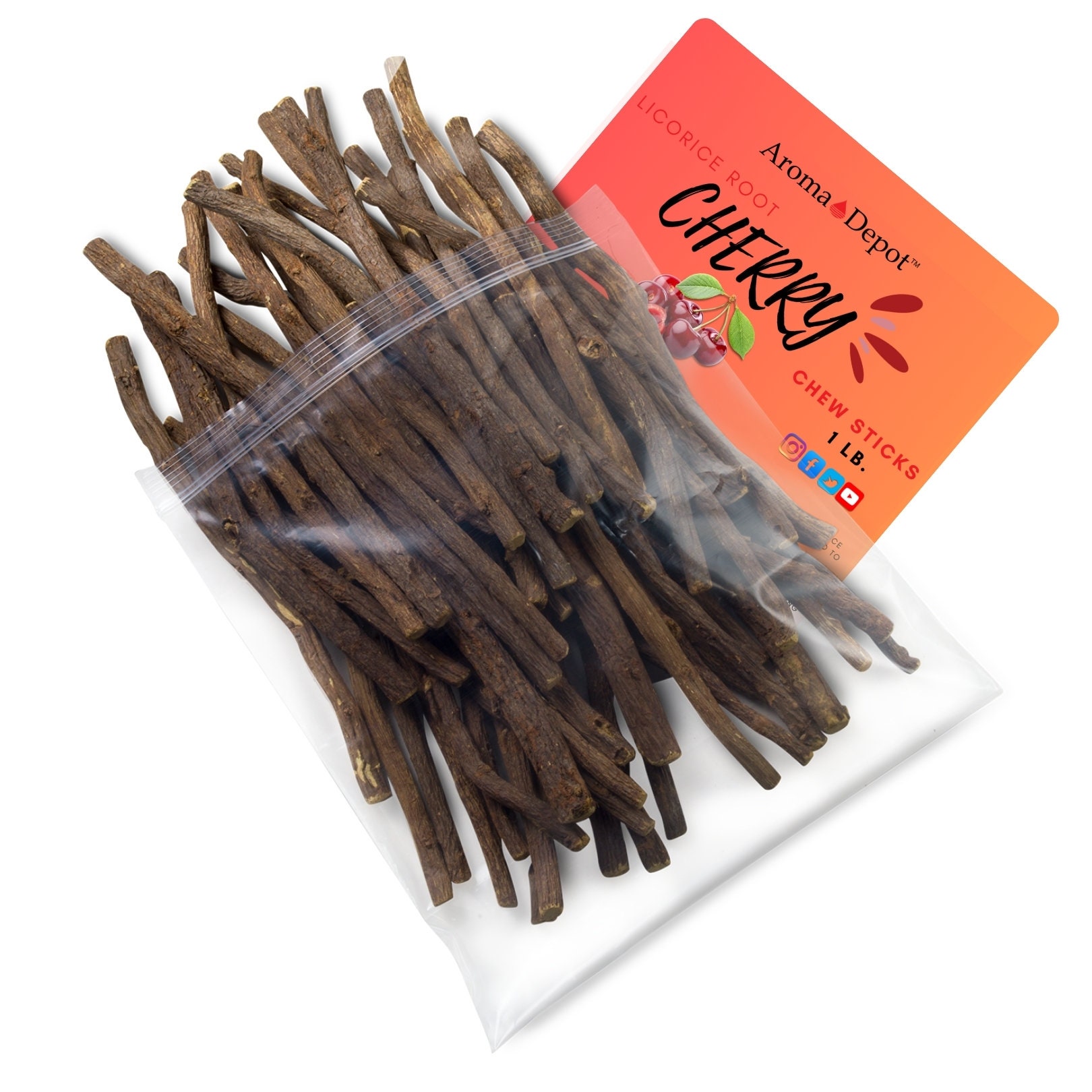 Licorice Root Chew Sticks -100% Pure Natural & Flavored. Glycyrrhiza ...