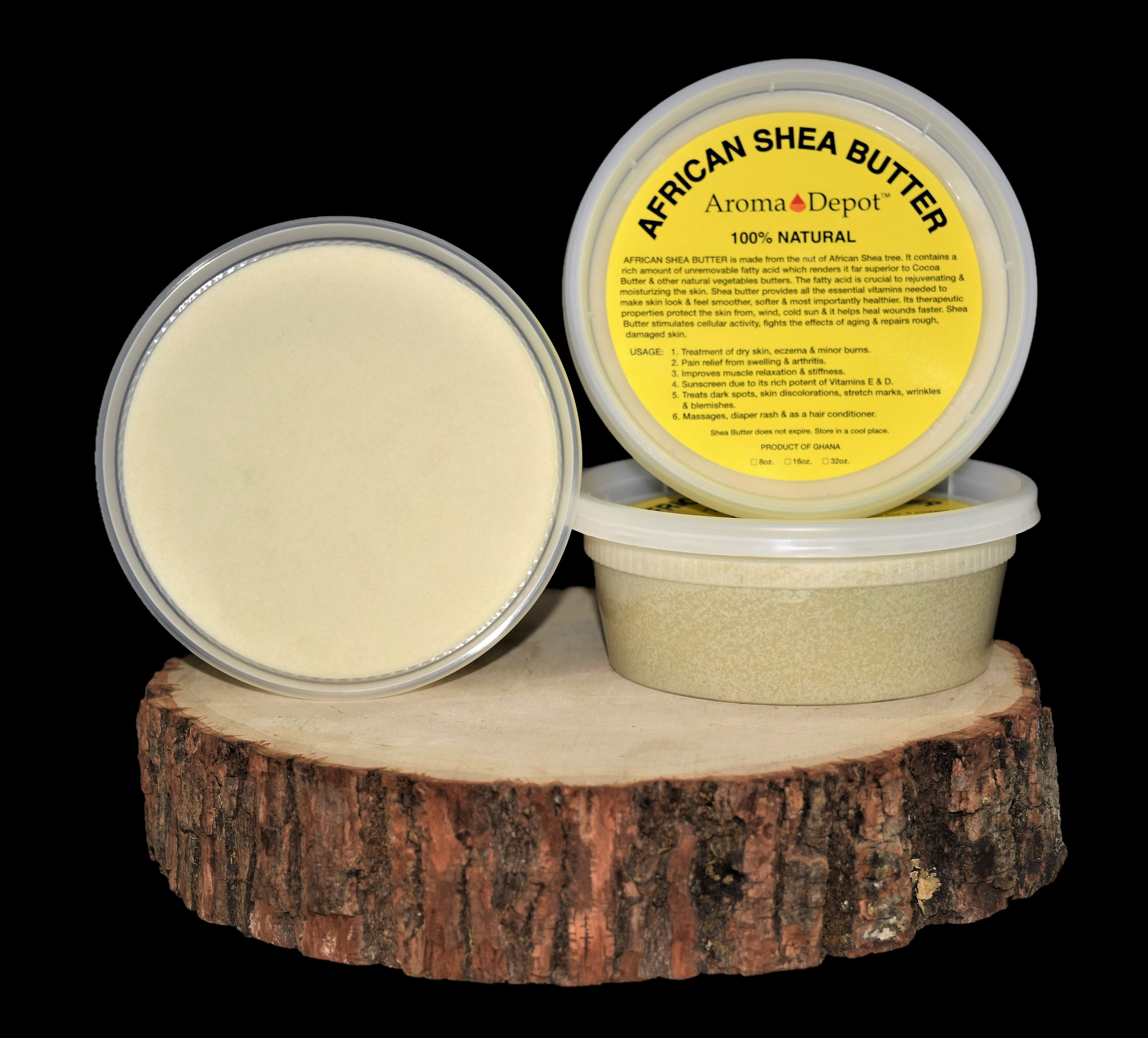 African Shea Butter Raw 8 oz. Unrefined 100% Pure Natural | Etsy