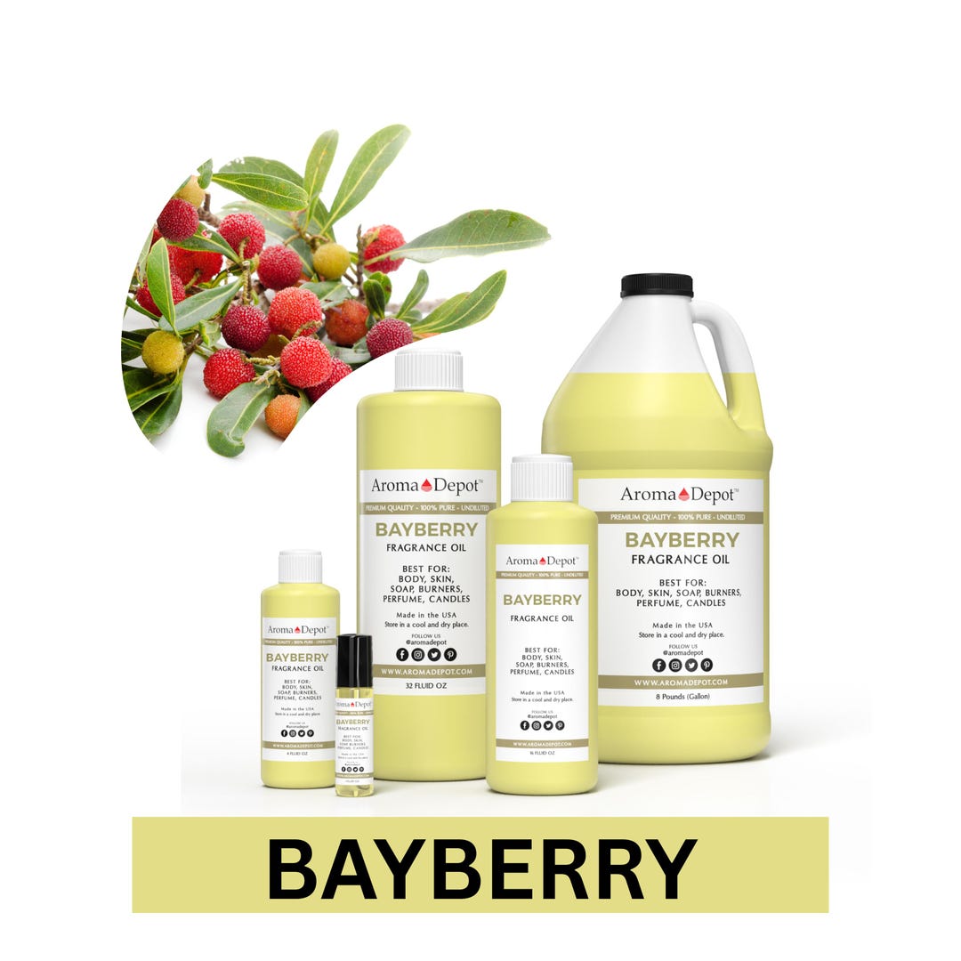 Bayberry Fragrance Oil for Body, Soap, Candle, and Diffuser - Etsy
