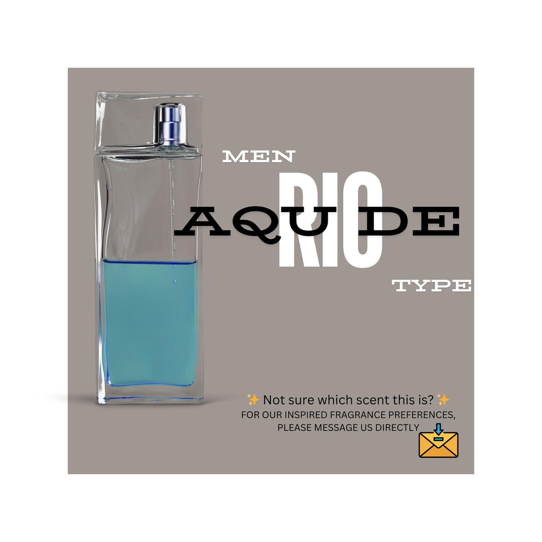 Agua De Rio Type (M) Fragrance Oil, Soap and Candle Making Supplies - Etsy