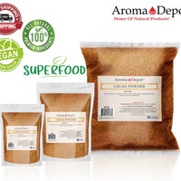 Raw Cacao / Cocoa Powder 100% Raw Chocolate Arriba Nacional Bean 1 Oz ...