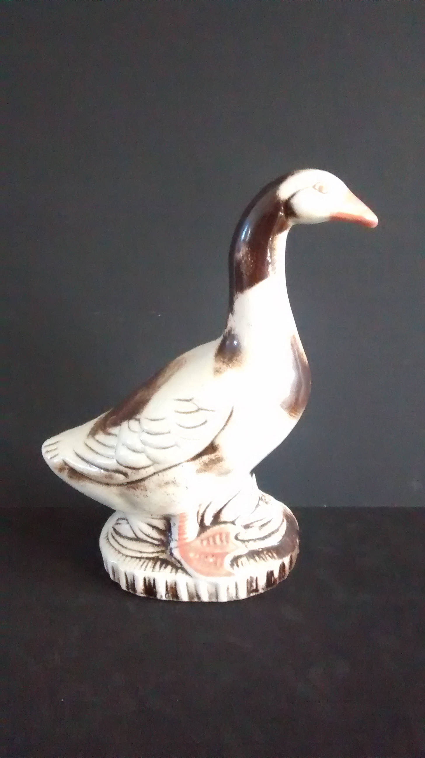Vintage Hand Painted Porcelain Ceramic Duck - Made in Brazil - Etsy