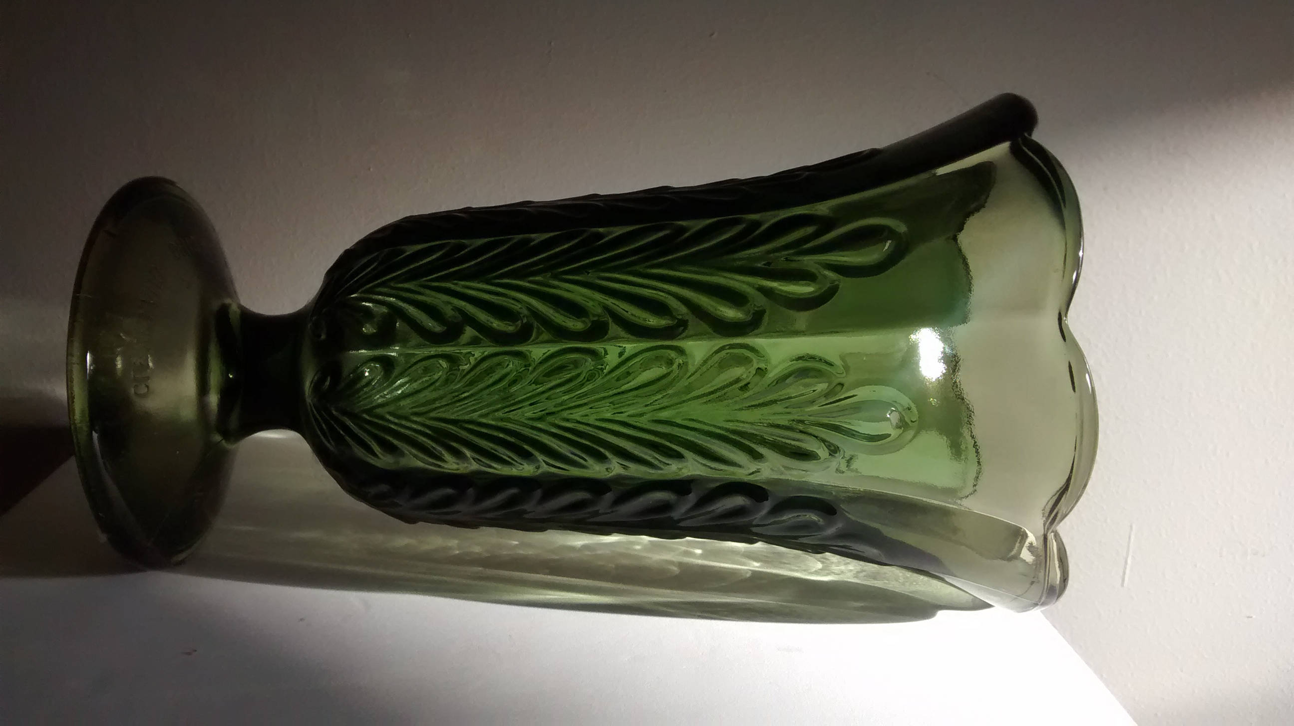 Vintage E.O. Brody Co. M 5200 2 Green Flower Vases - Etsy Singapore