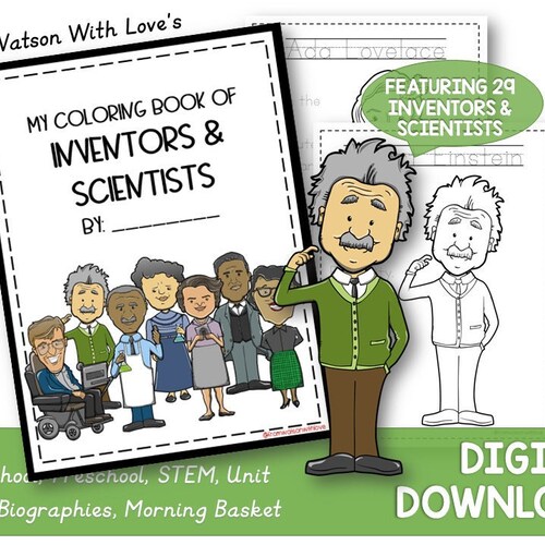 Famous Artist Coloring Book Preschool Primer Busy Binder - Etsy