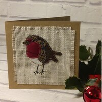 Unique Handmade Robin Card - Etsy