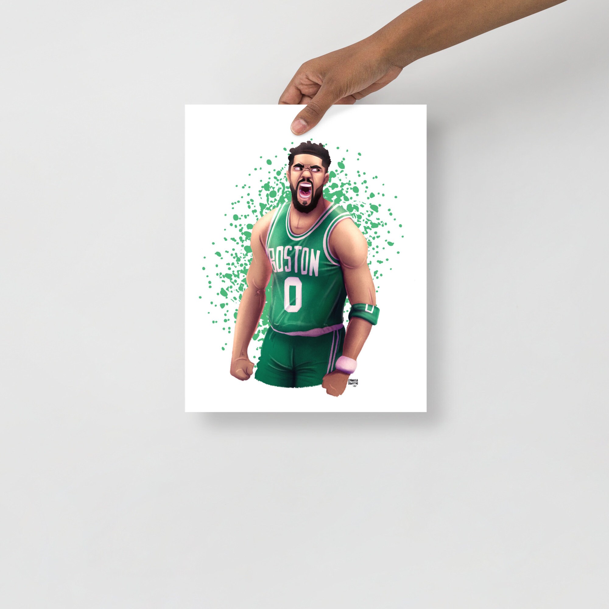 Jayson Tatum Print - Etsy