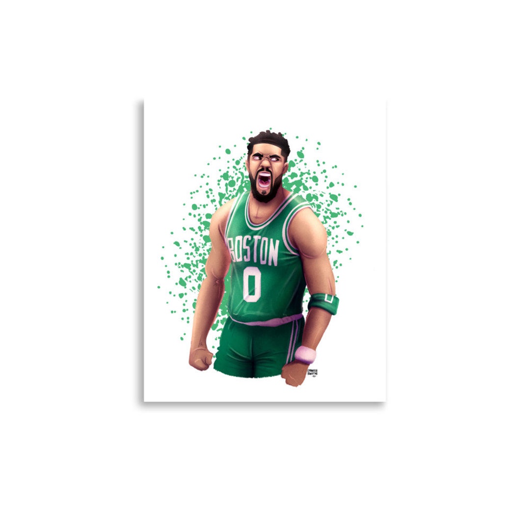 Jayson Tatum Print - Etsy