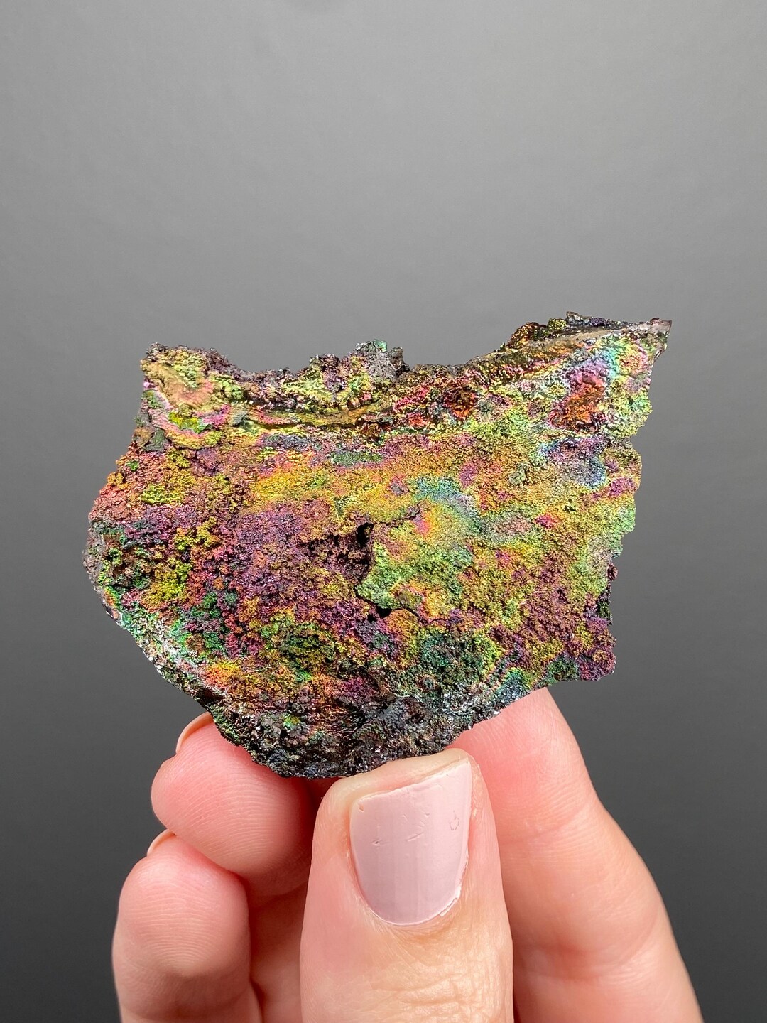 Iridescent Goethite – Ojuela Mine, Durango, Mexico – Exceptional Full ...