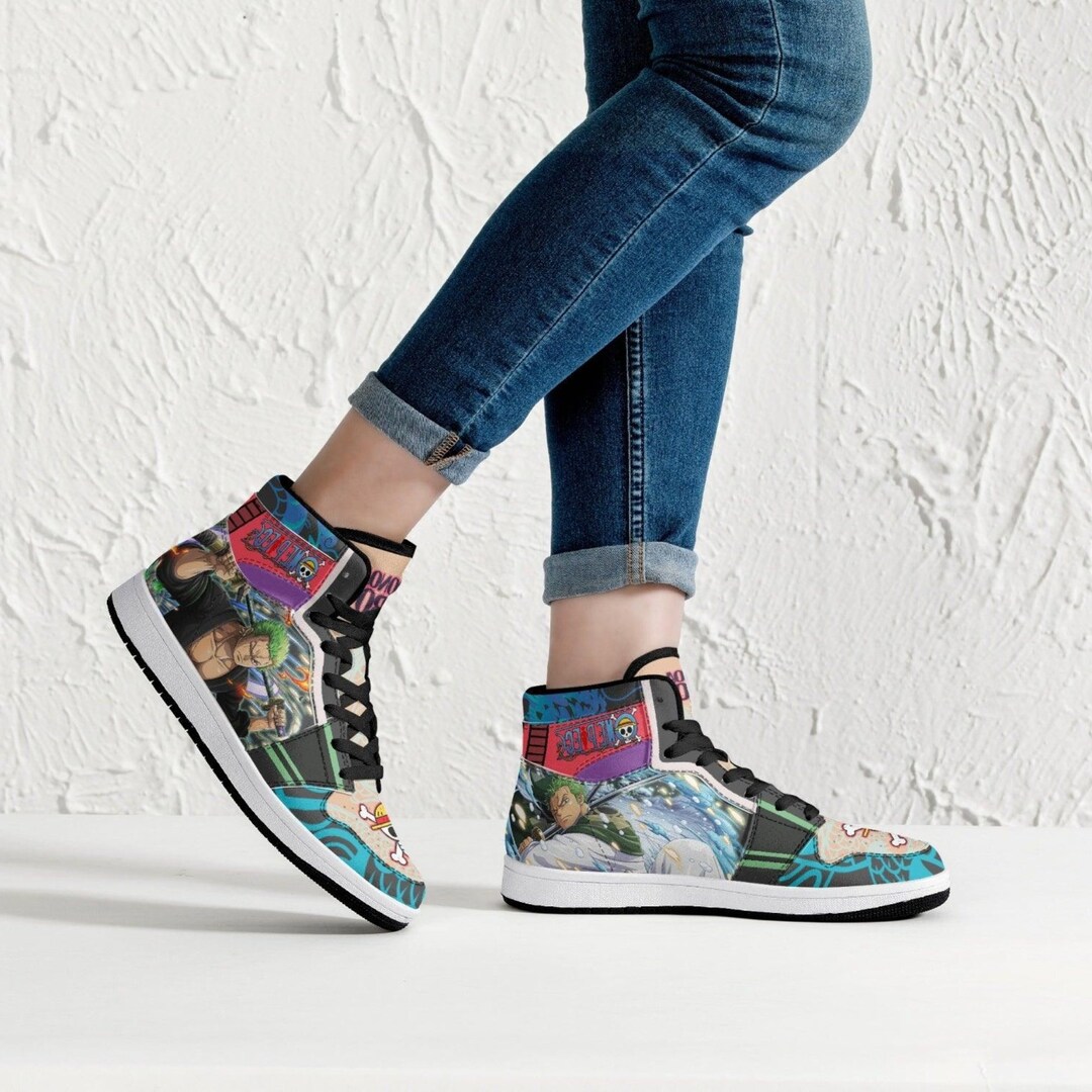 Roronoa Zoro Wano One Piece Jforce Shoes buy It Now: - Etsy