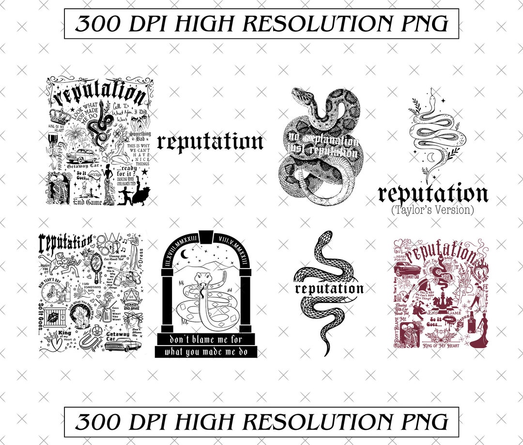 Reputation Png PNG, Instant Download - Etsy