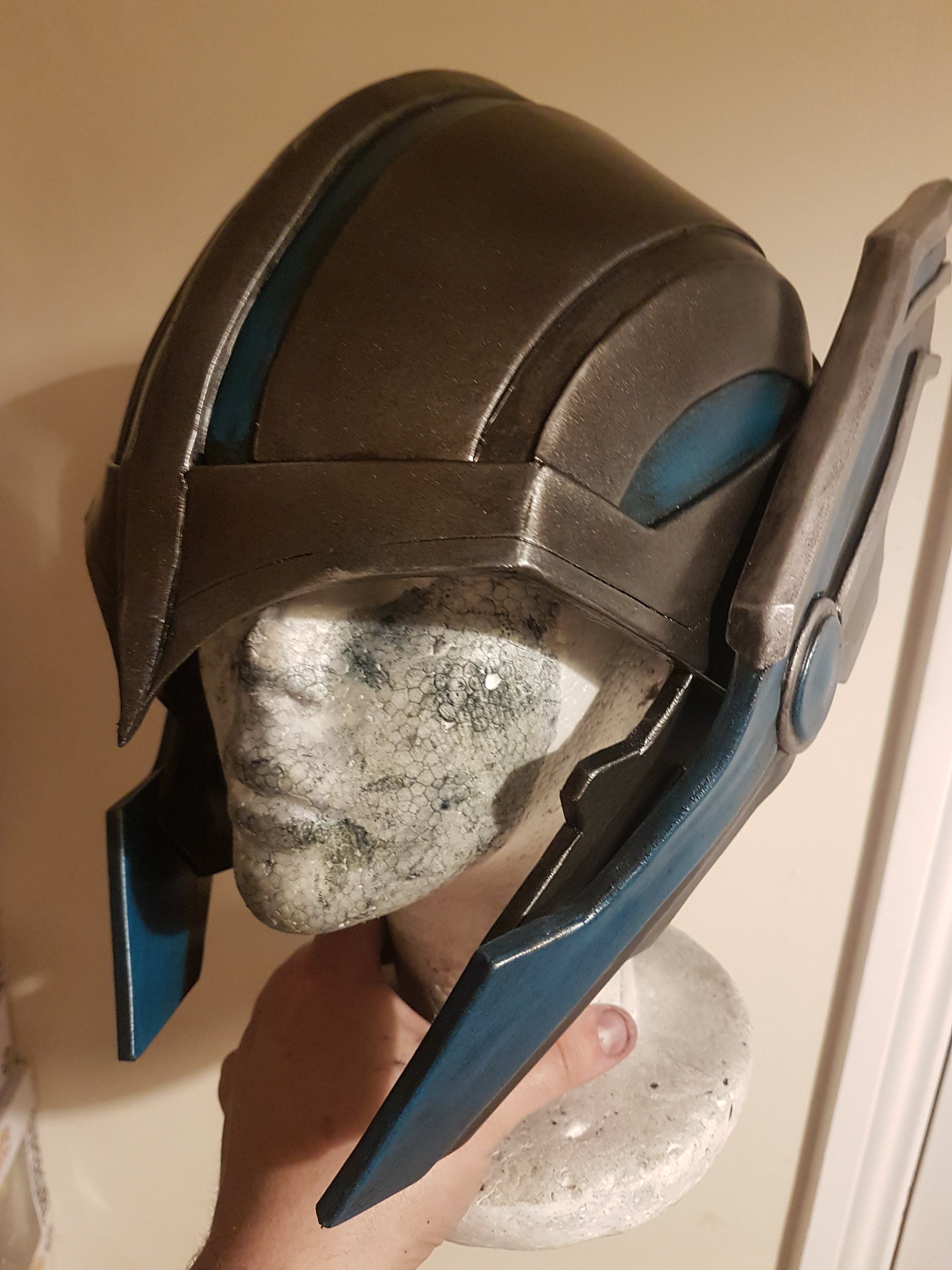 Stark Tech Cap Helmet EVA foam pattern Craft Supplies & Tools Doll ...